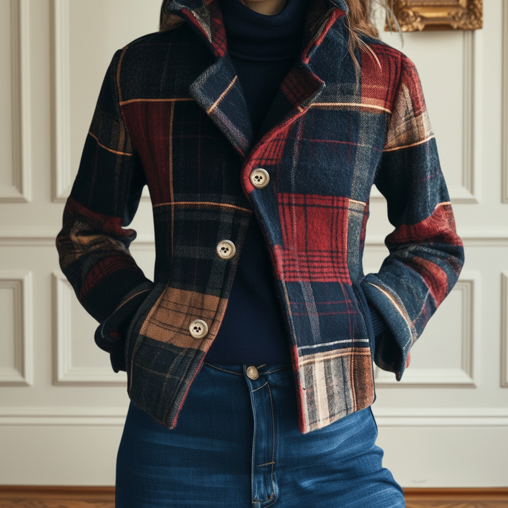 Ira | Classic Plaid Jacket – Lockwood London